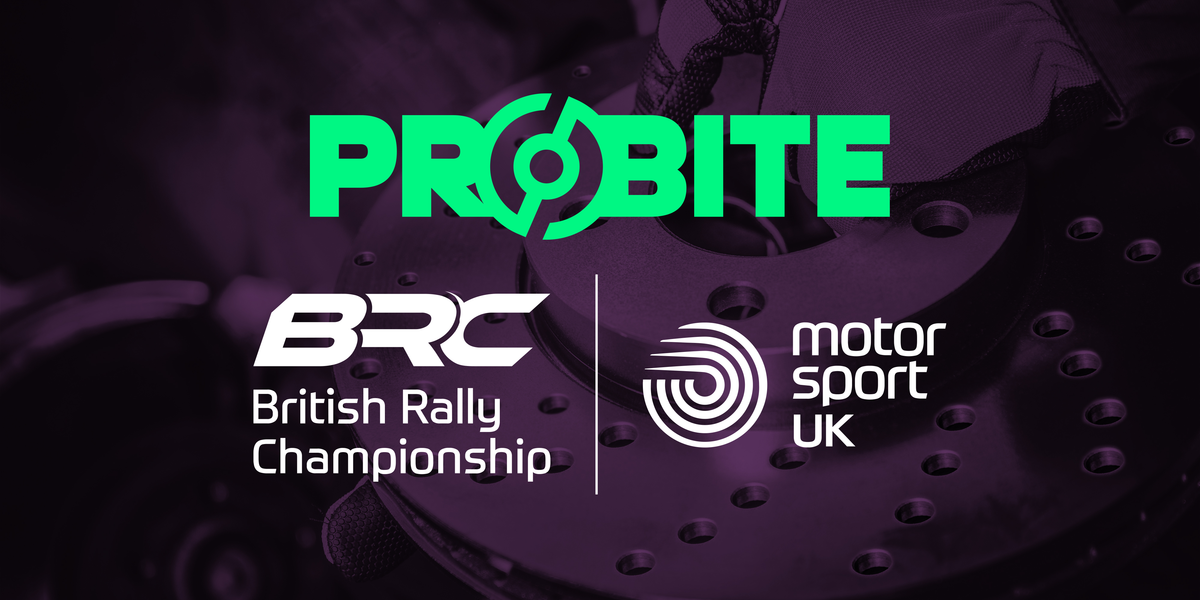 Probite - official partner to British Rally Championship 2023