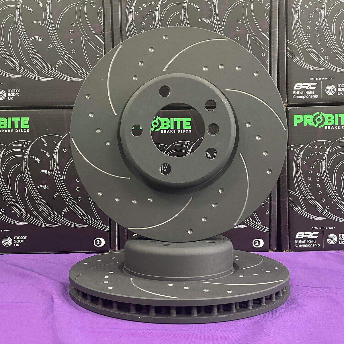 Clearance Performance discs | Fronts | 340mm dia | Vented — Probite