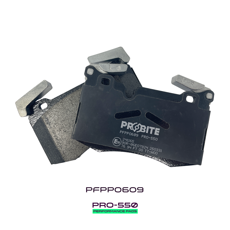 PRO-550 Performance Pads | Fronts | W120mm H75mm D15mm — Probite
