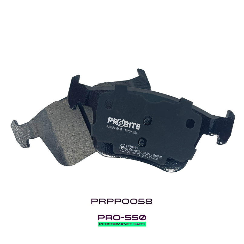 PRO-550 Performance Pads | Rears | W123mm H61mm D16mm — Probite